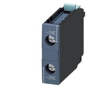 Siemens Front-side auxiliary switch, 1NC, screw terminal - Rubicon ...