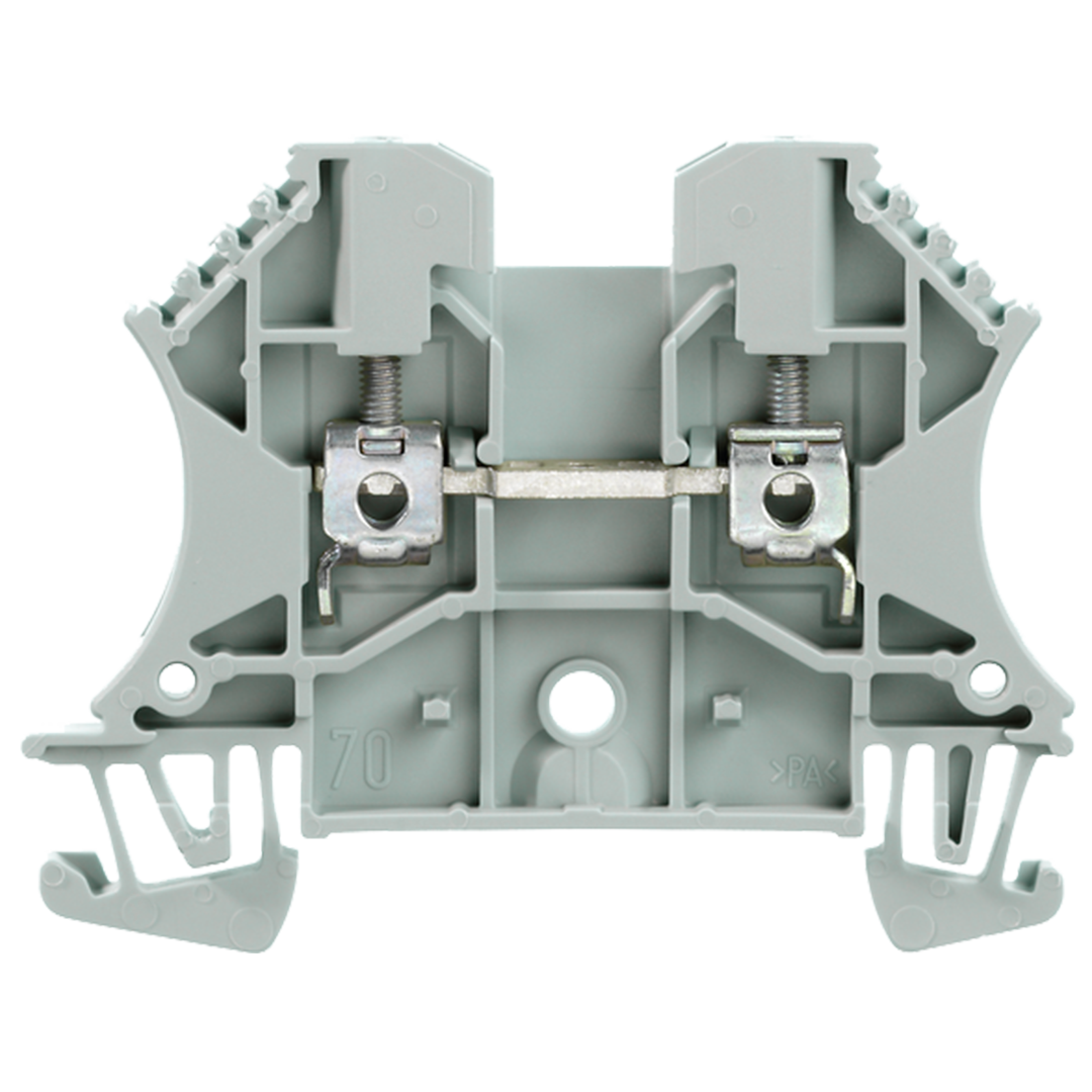 Weidmuller Feed-through terminal, screw, grey, 2.5mm² - Rubicon Group ...